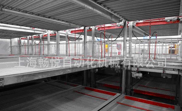 Hydraulic Underground Car Storage Lift 5 Levels Mechanized Car Parking ...