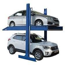 Efficient Double Decker Parking System With Galvanized Wave Platform ...
